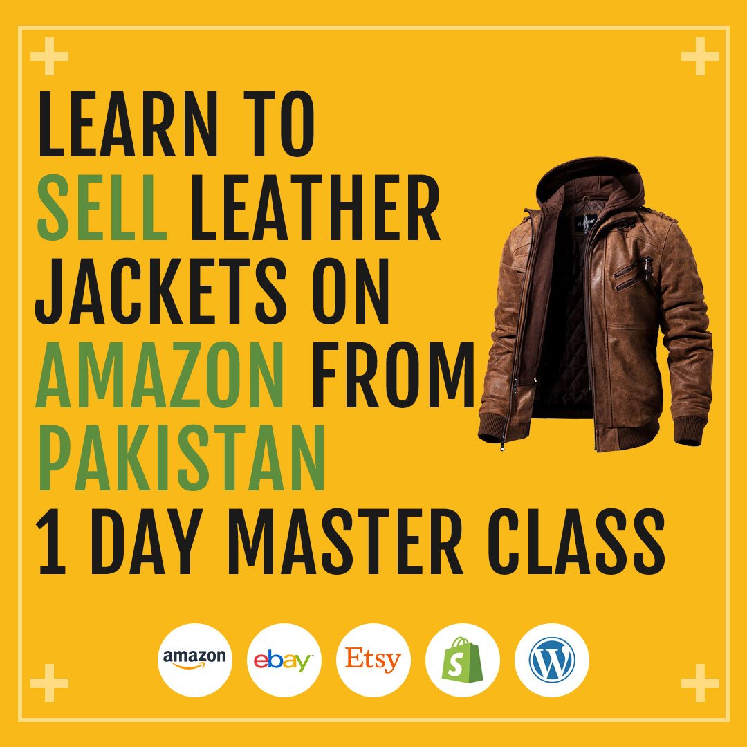 Learn to Sell Leather Jackets on Amazon from Pakistan